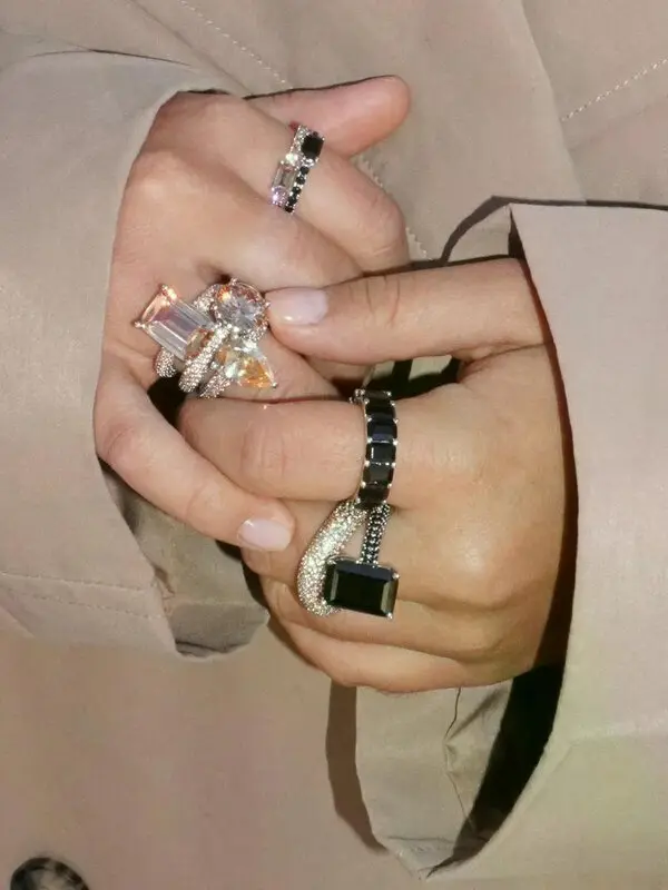 IZABEL DISPLAY Izabel Statement Crystal Ring