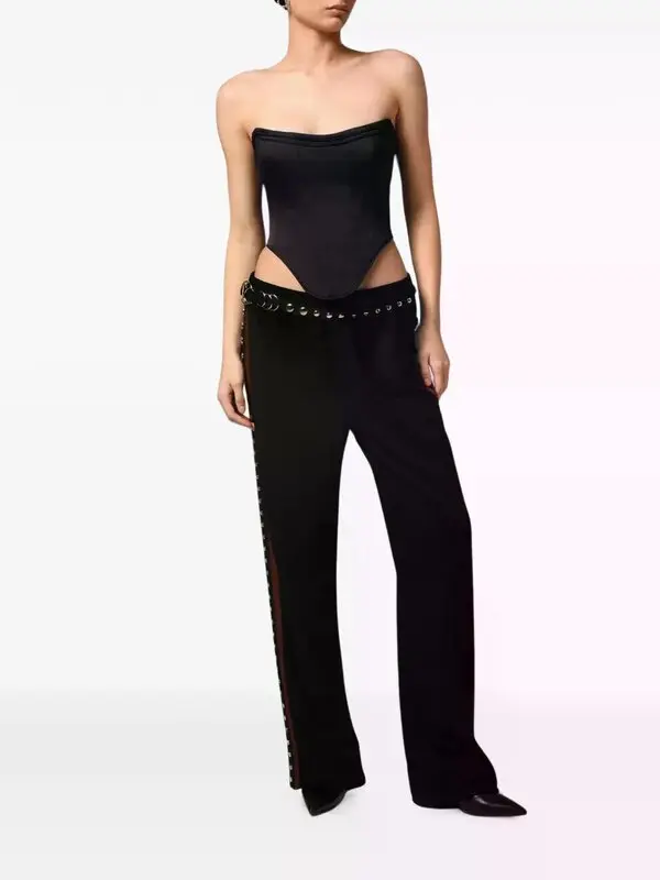 NAFSIKA SKOURTI Heavy Metal Drawstring Trousers