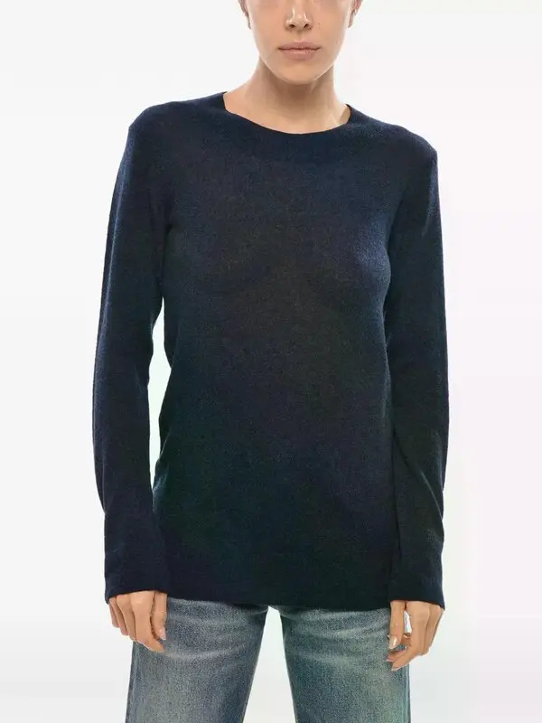 Malo Crew-neck Long-sleeve Sweater - Blue