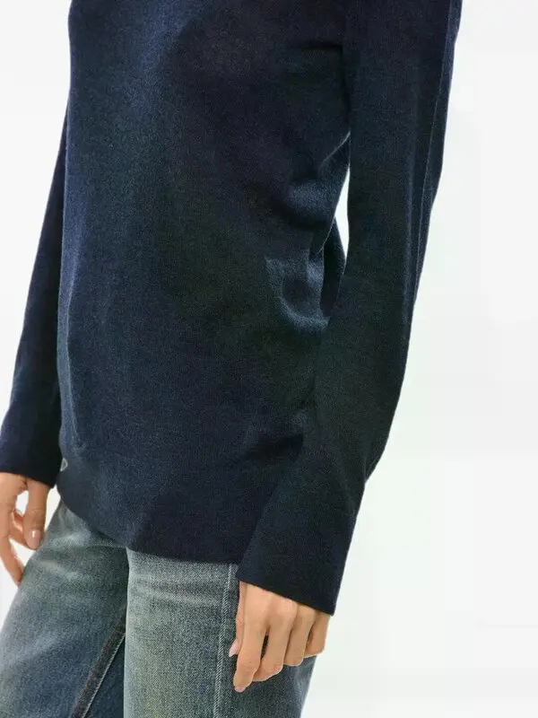 Malo Crew-neck Long-sleeve Sweater - Blue