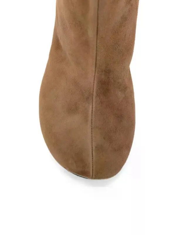 Proenza Schouler Suede Block-heel Ankle Boots