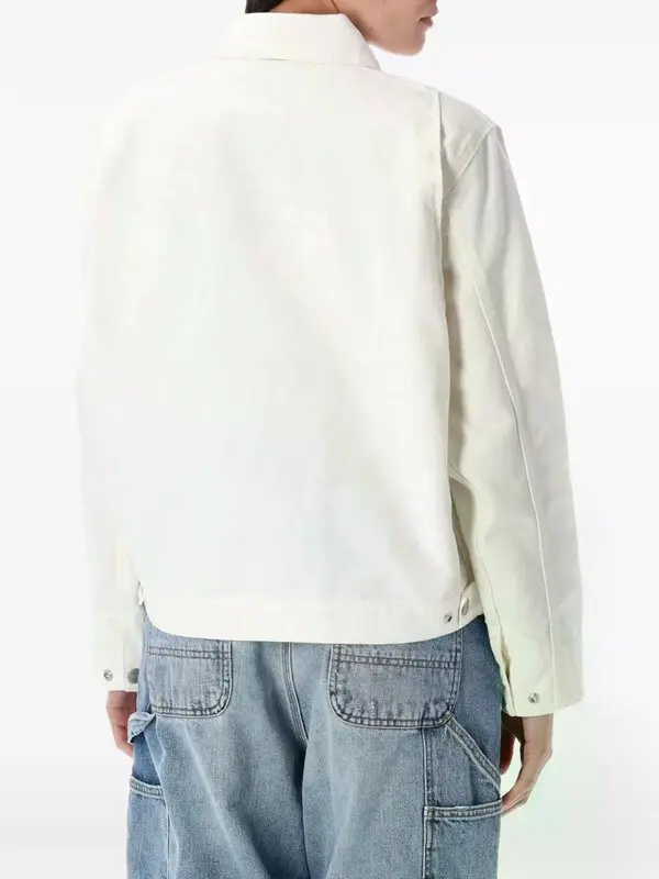 Carhartt Work In Progress Logo-patch Zip-up Jacket