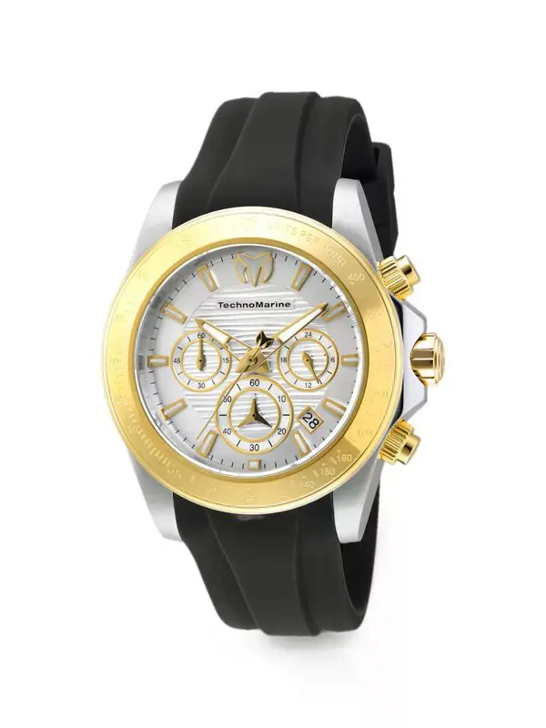 TECHNOMARINE Manta Chronograph 42mm Watch - Silver