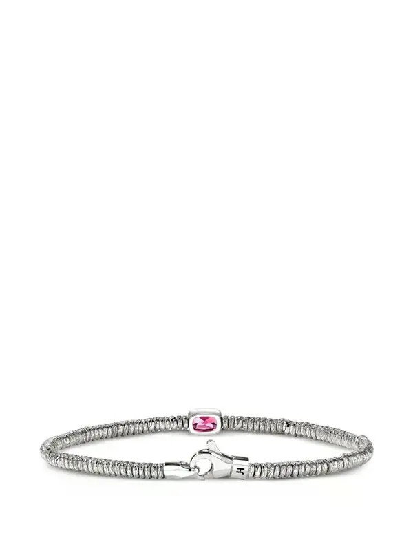 John Hardy Heishi Rhodolite Bracelet