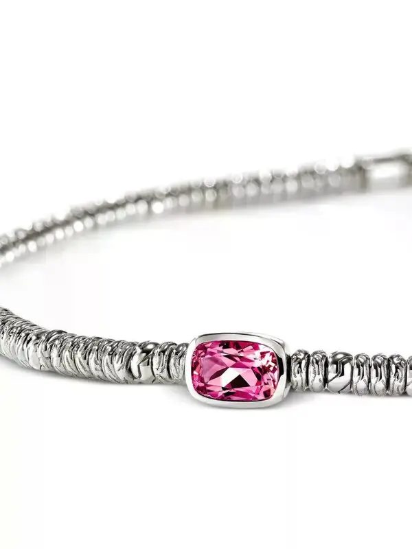 John Hardy Heishi Rhodolite Bracelet