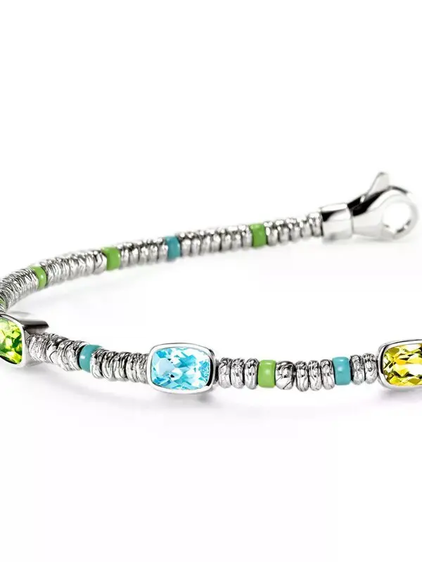 John Hardy Heishi Multi-stone Bracelet