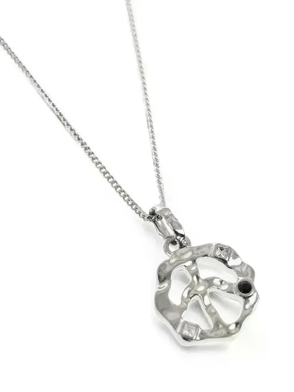 Palm Angels Logo Pendant Necklace