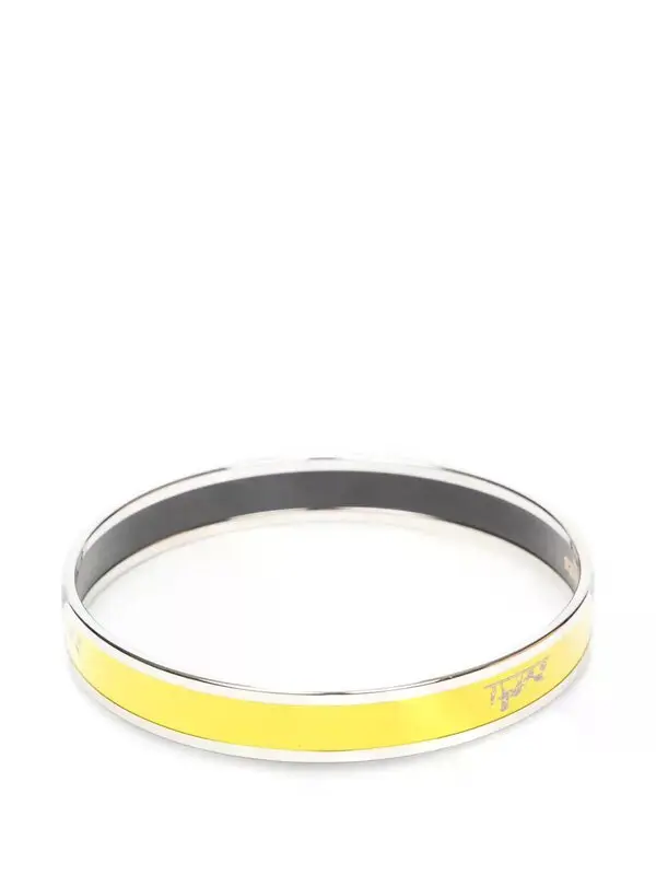 Hermès Tone Logo Detail Bangle Bracelet