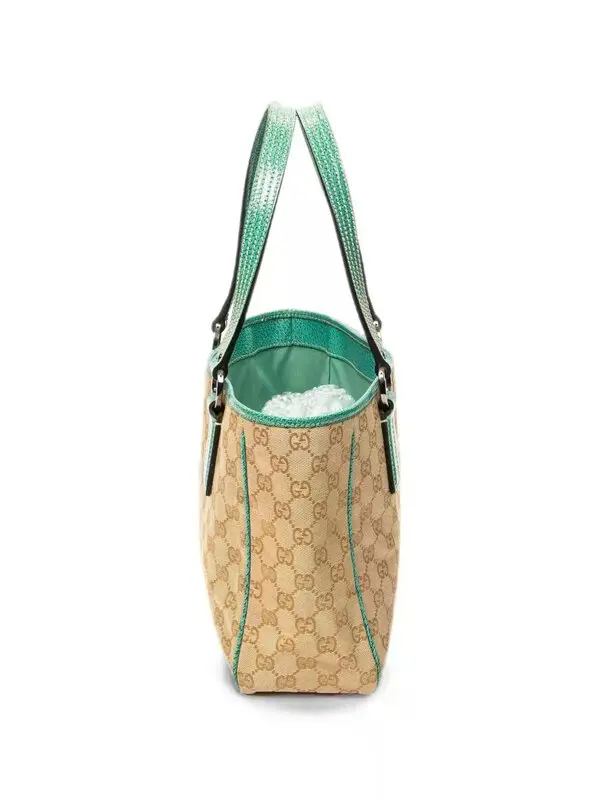 Gucci Small Gg Canvas Tote Bag