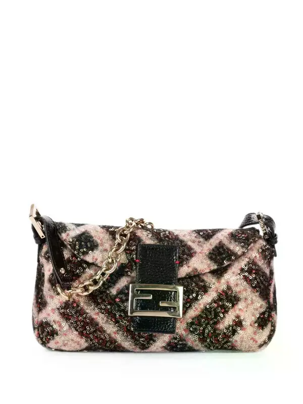 Fendi Sequin-embellished Shoulder Bag