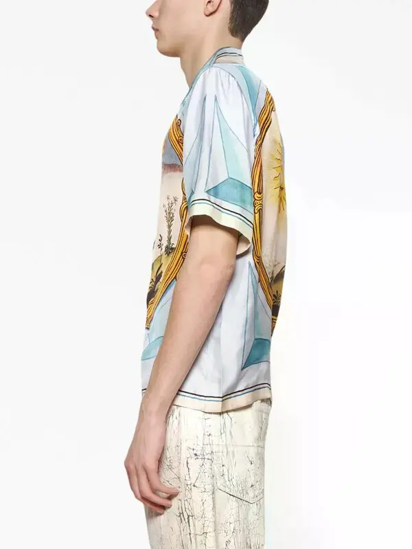 Amiri Landscape Frame Printed Shirt