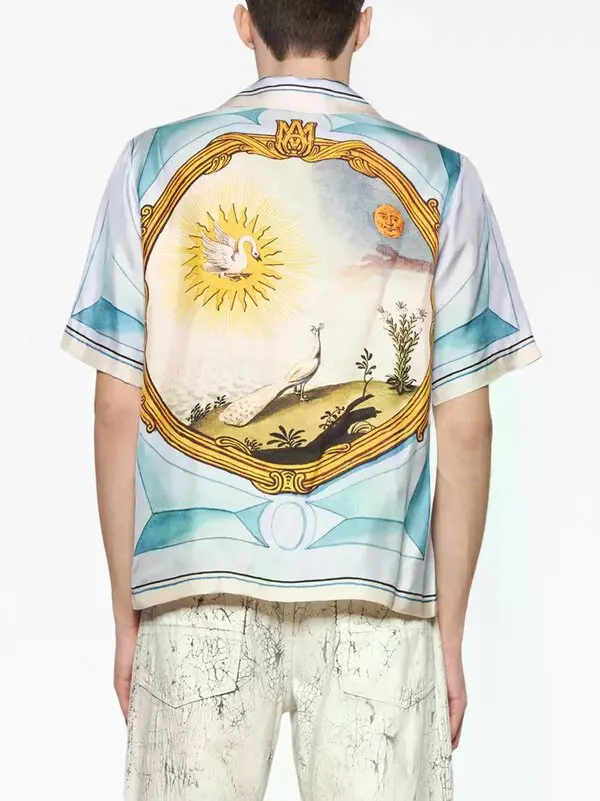 Amiri Landscape Frame Printed Shirt