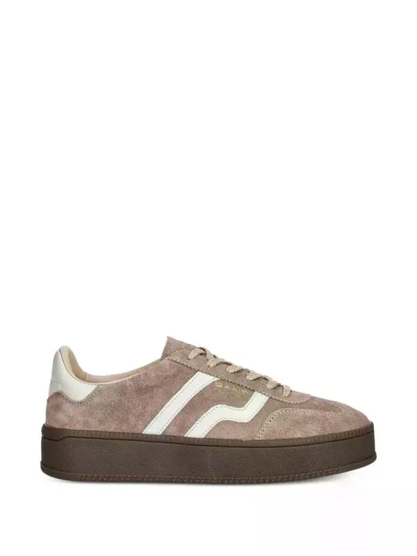 Gant Suede Platform Sneakers - Brown