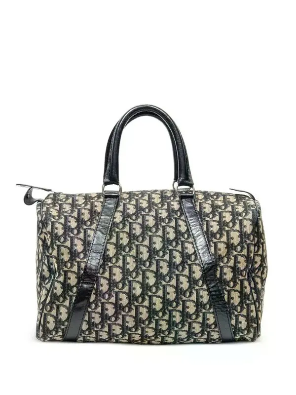 Dior Oblique Boston Bag - Neutrals