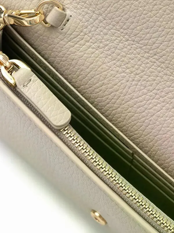 COCCINELLE Logo-plaque Chain-strap Wallet