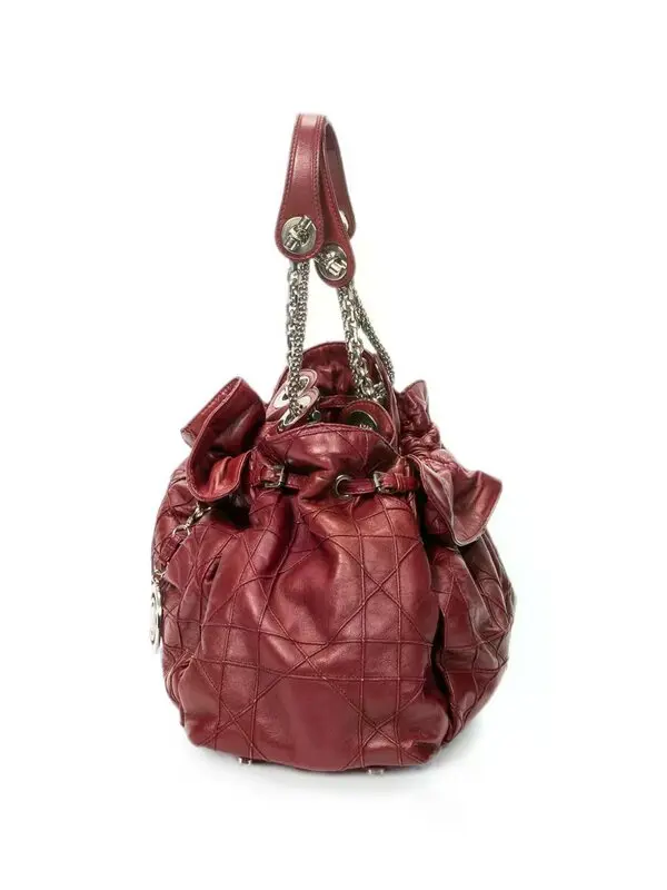Dior Le Trente Cannage Shoulder Bag - Red