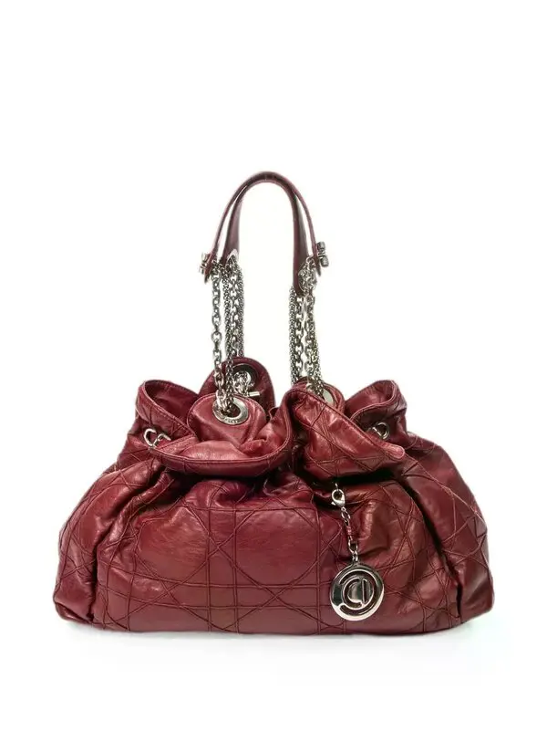 Dior Le Trente Cannage Shoulder Bag - Red