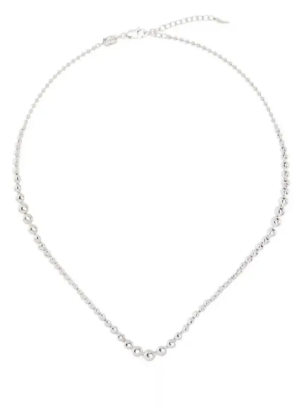 MISSOMA Graduated Ball Chain Necklace - Silver