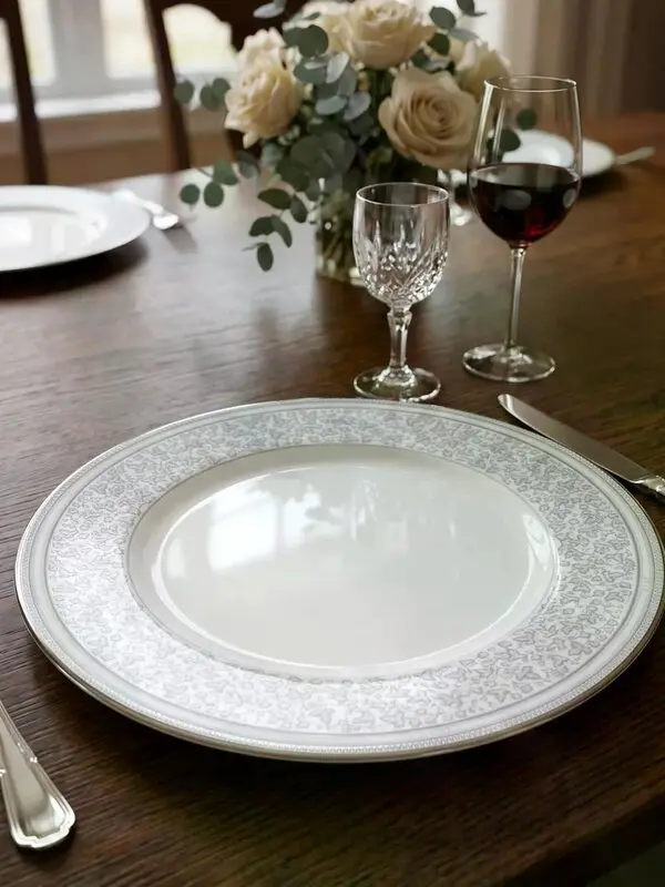 GINORI 1735 Antinea Edera Ivy-pattern Plate