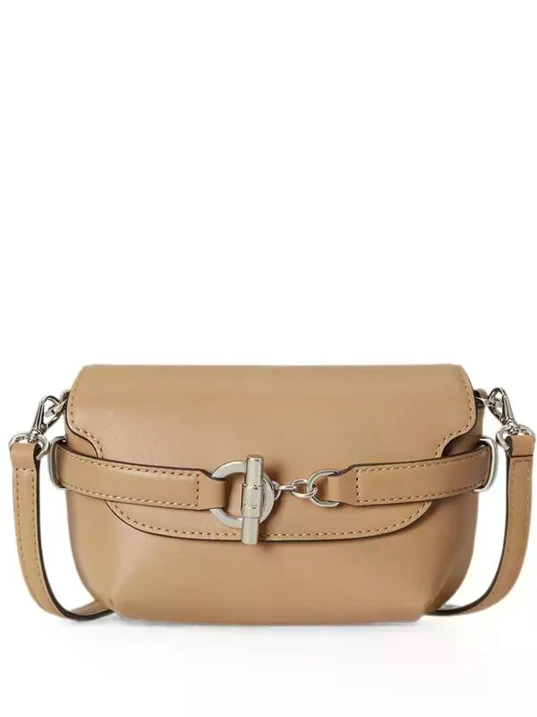 Ralph Lauren Small Blaike Leather Cross Body Bag - Neutrals