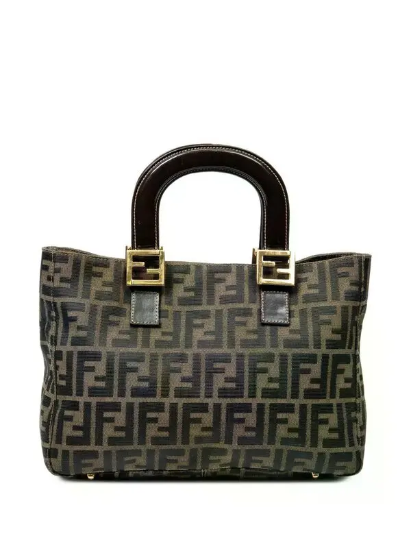 Fendi Zucca Monogram Tote Bag