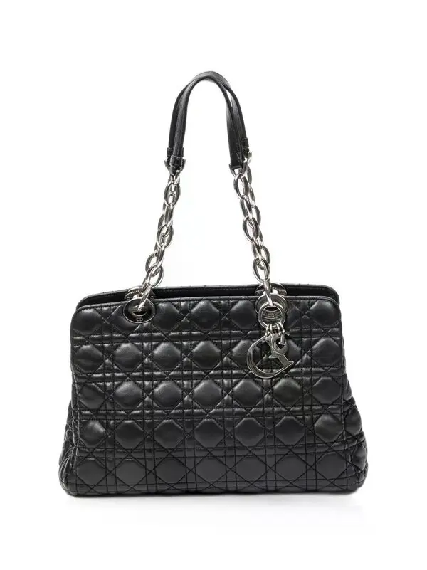 Dior Quilted Shoulder Bag - Black