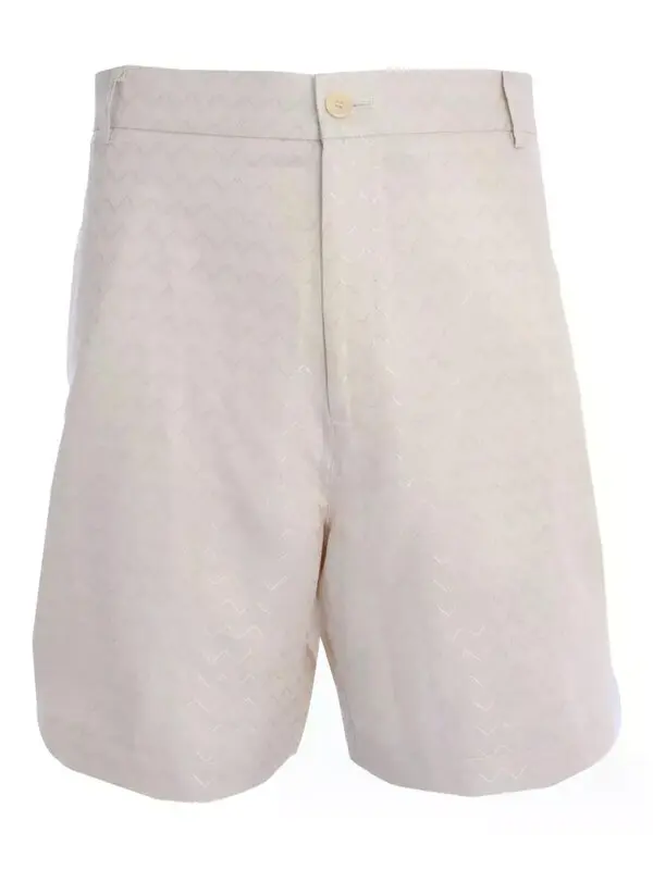 Missoni Zigzag-pattern Shorts - Neutrals