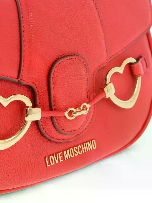 Moschino Heart-bit Crossbody Bag