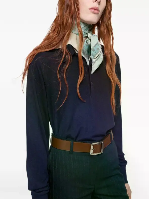 Acne Studios Check-print Studded Scarf