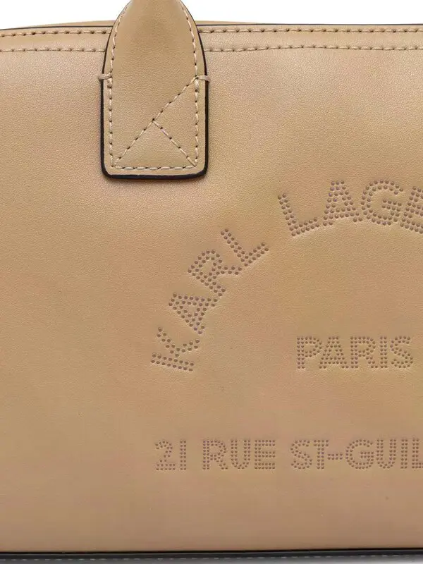 Karl Lagerfeld Perforated-logo Tote Bag