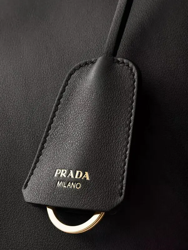 Prada Large Leather Tote Bag
