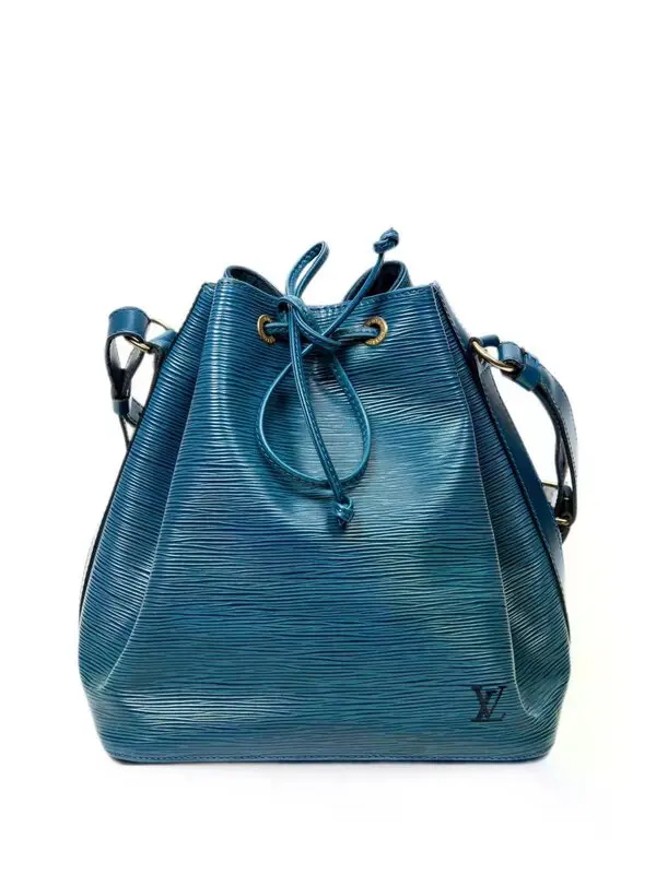 LOUIS VUITTON Noe Pm Epi Bucket Bag - Blue