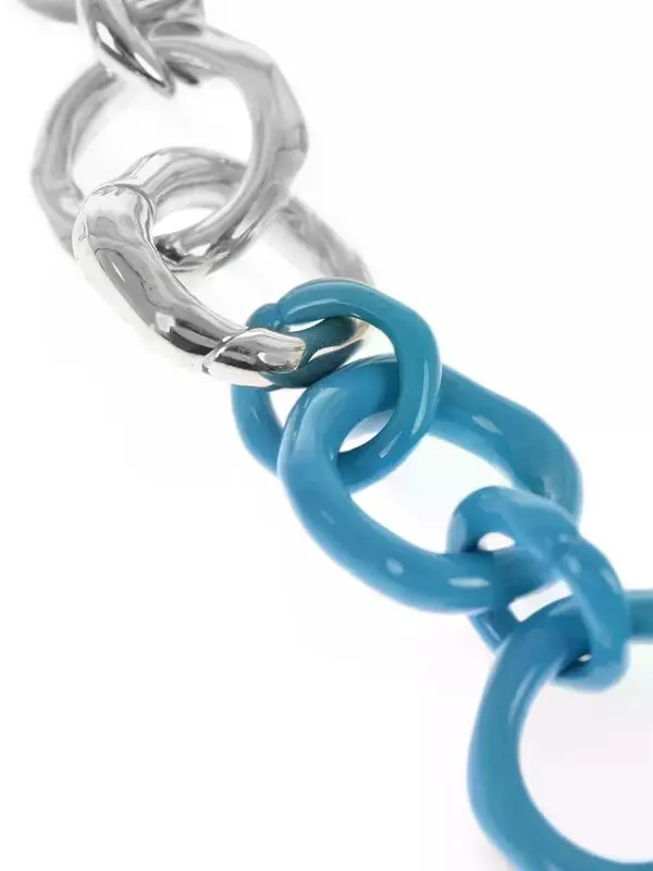 JIL SANDER Enameled Chain Necklace
