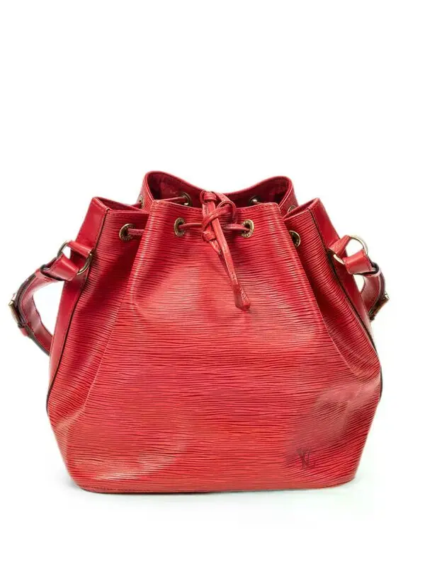 LOUIS VUITTON Pm Noe Bucket Bag - Red