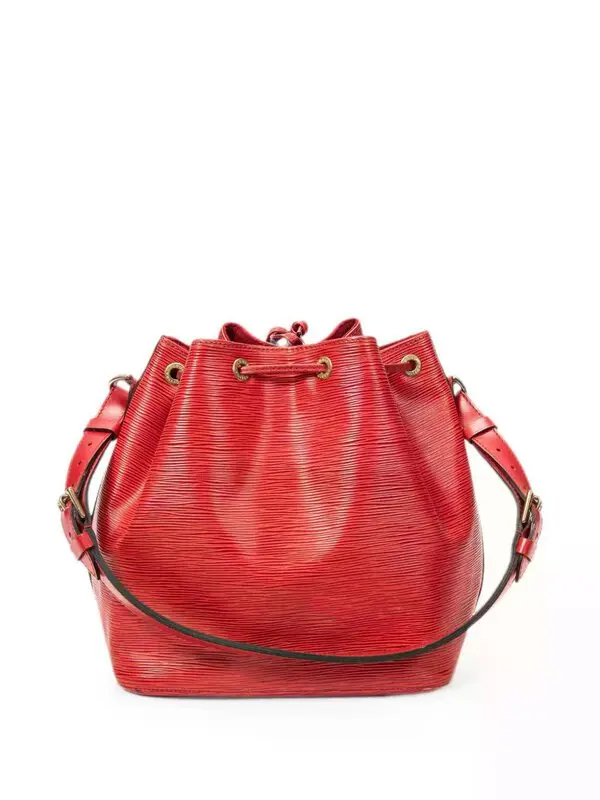 LOUIS VUITTON Pm Noe Bucket Bag - Red