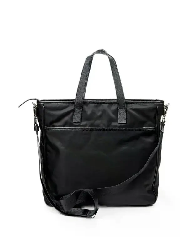 Prada Saffiano Leather-trim Shoulder Bag