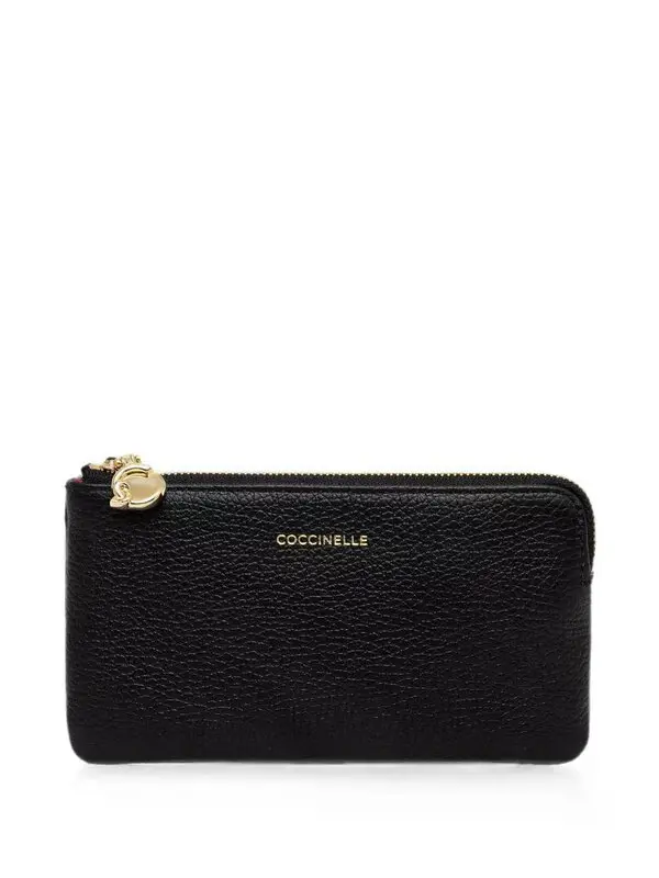 COCCINELLE C-me Softy Leather Wallet - Black