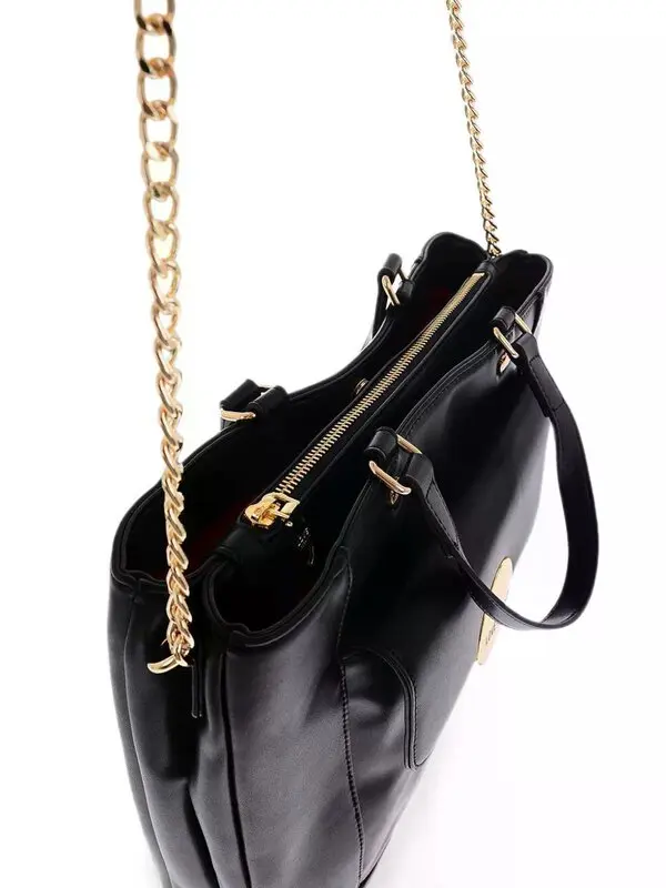Moschino Logo-plaque Tote Bag