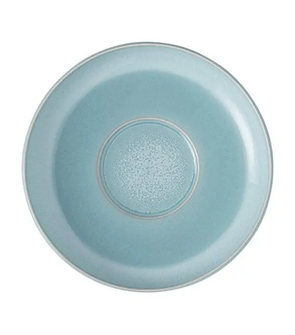 VILLEROY & BOCH Porcelain Perlemor Aqua Saucer - Blue