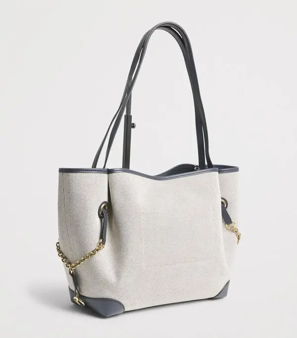 Chloé Canvas Clover Carry Tote Bag