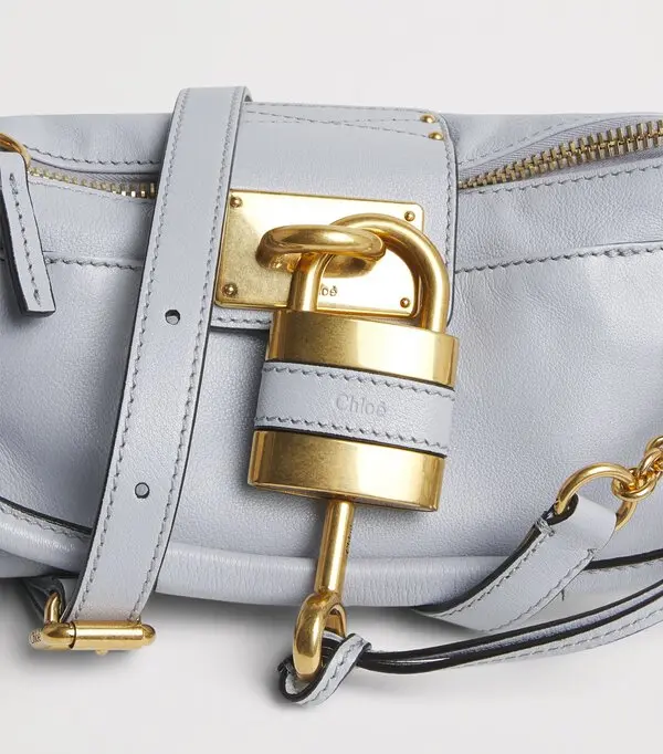 Chloé Small Leather Paddington Top-handle Bag - Blue