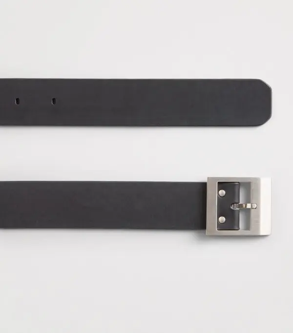Rick Owens Leather Stooges Belt