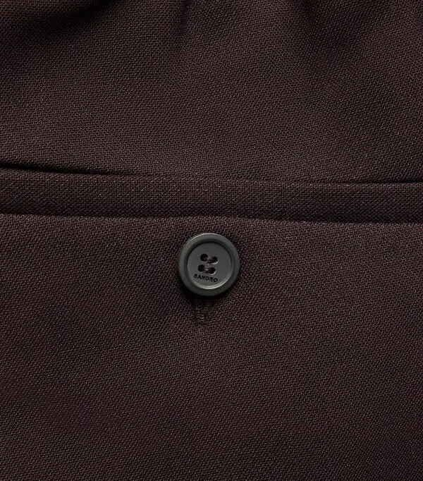 Sandro Wide-leg Trousers