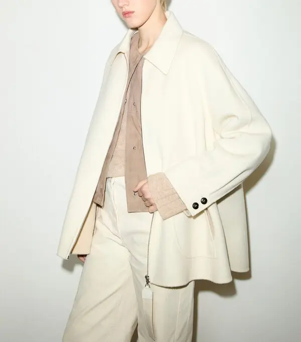 Max & Co. Virgin Wool A-line Coat