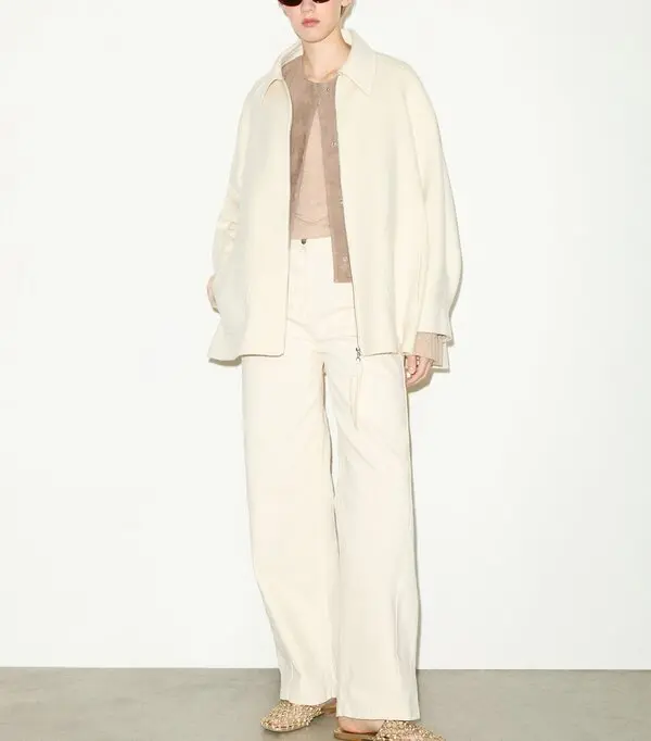 Max & Co. Virgin Wool A-line Coat