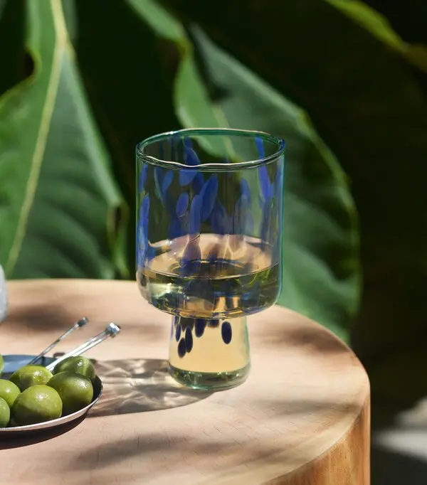 LSA INTERNATIONAL Sea Glass Wine Glass