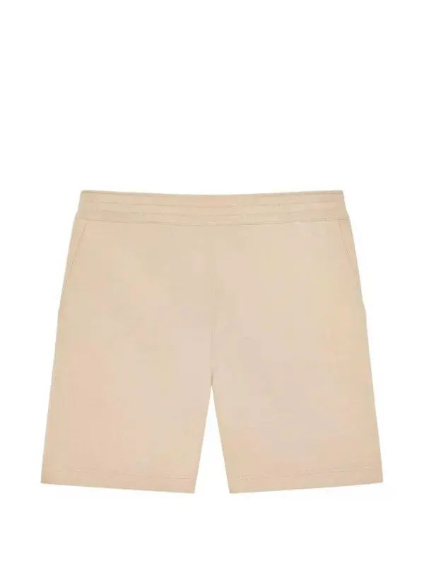 Givenchy Grosgrain Trim Regular-fit Shorts - Neutrals