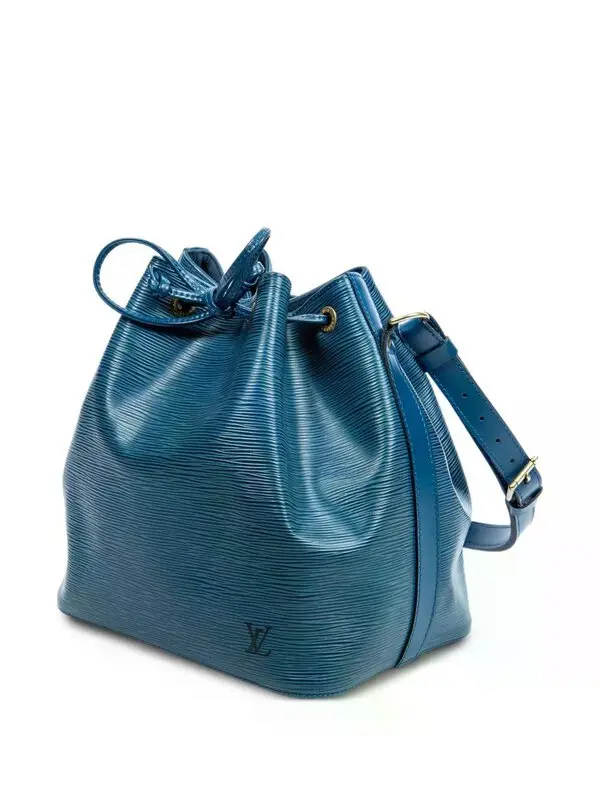 LOUIS VUITTON Noé Épi Bucket Bag - Blue