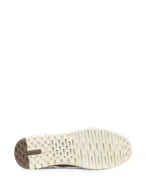 Geox Suede Panelled Sneakers