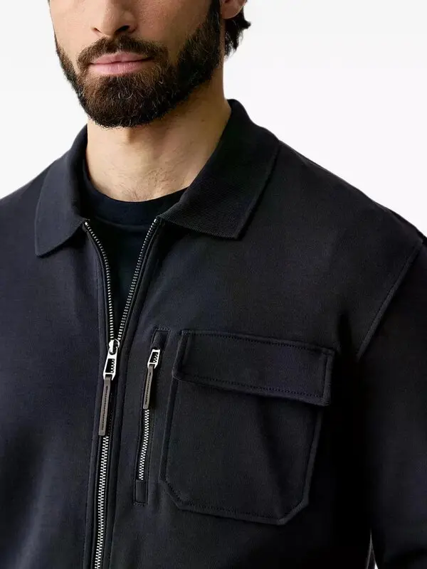 JOOP! Zip-up Chest-pocket Sweater